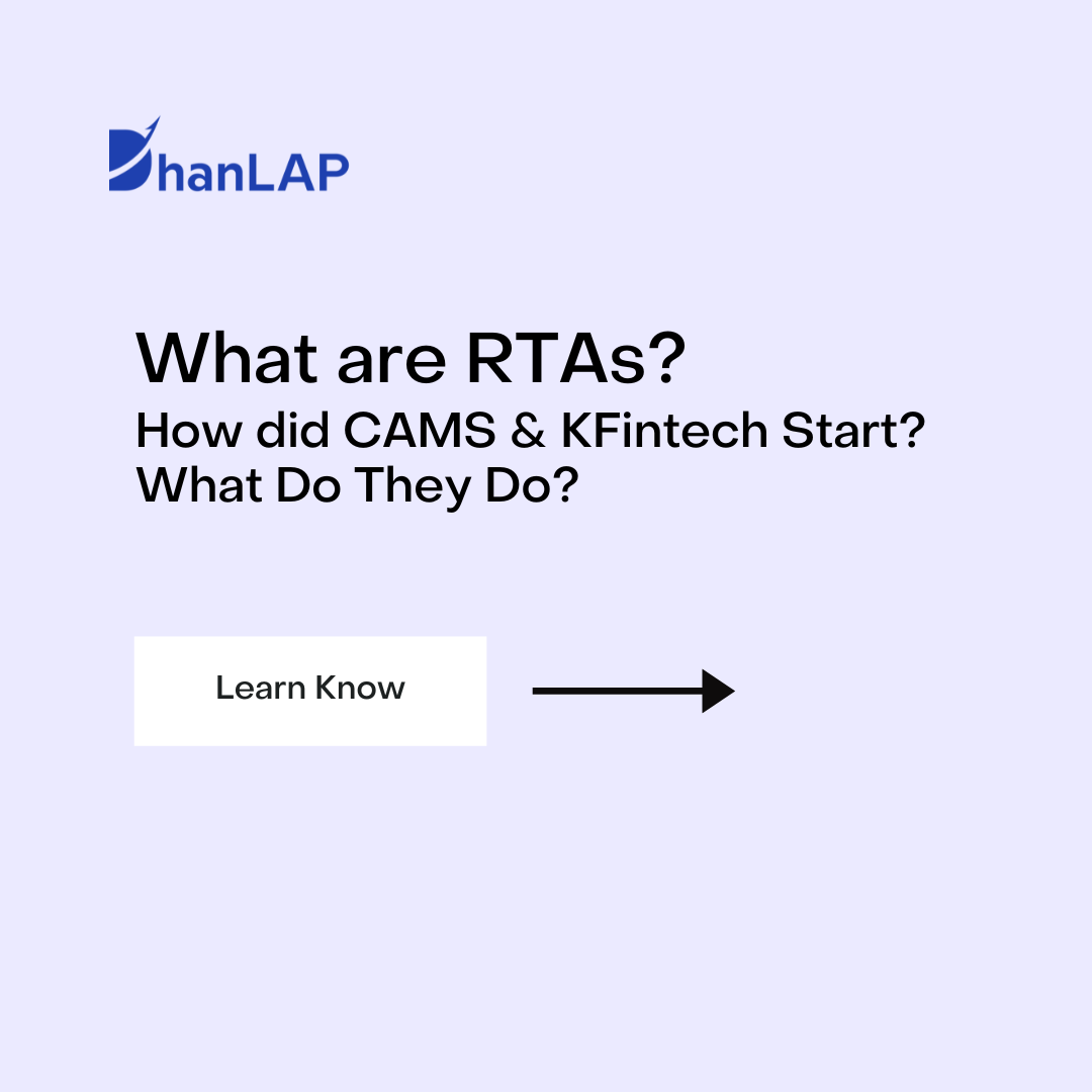 What are RTAs? How did CAMS & KFintech Start? What Do They Do ...